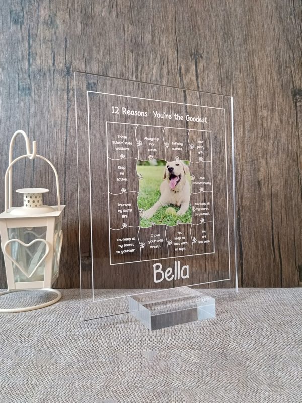 UnusualStandout #173 Personalized 12 Reasons Why You're the Goodest Dog ...