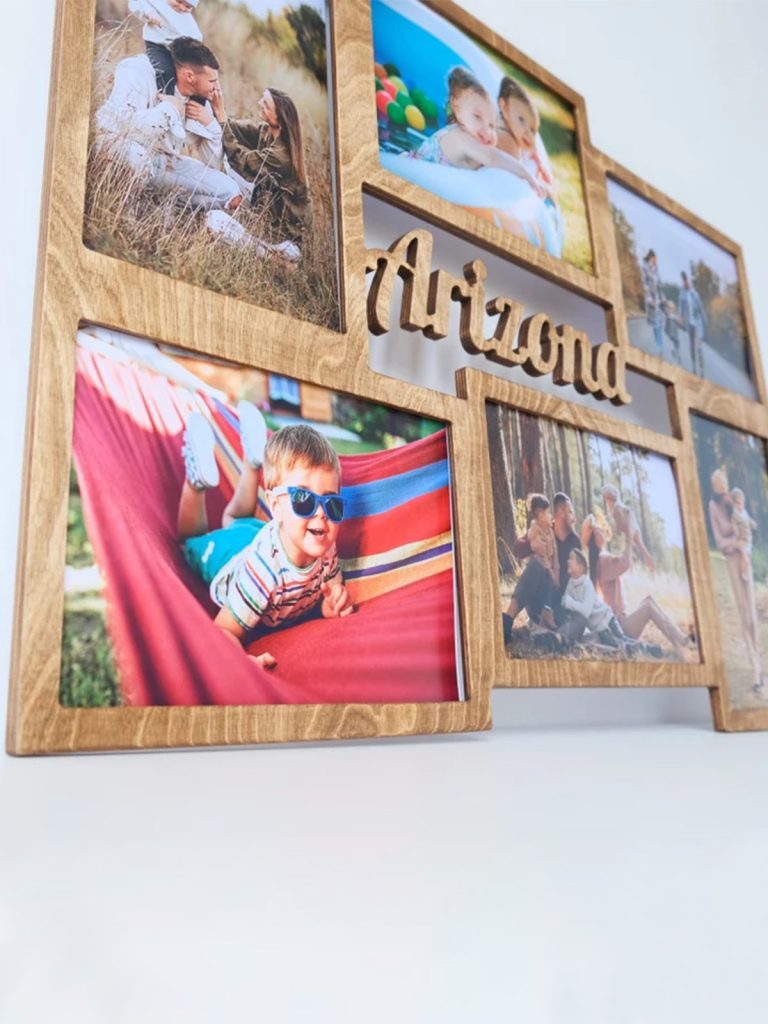 UnusualStandout #445 Personalized Collage Picture Frames
